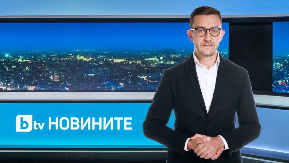 Ивайло Везенков е новият водещ на bTV Новините - bTV Media Group - bTV
