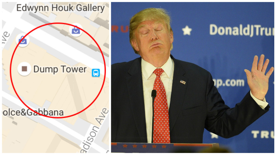 Преименуваха Trump Tower на Dump Tower - bTV Media Group - bTV